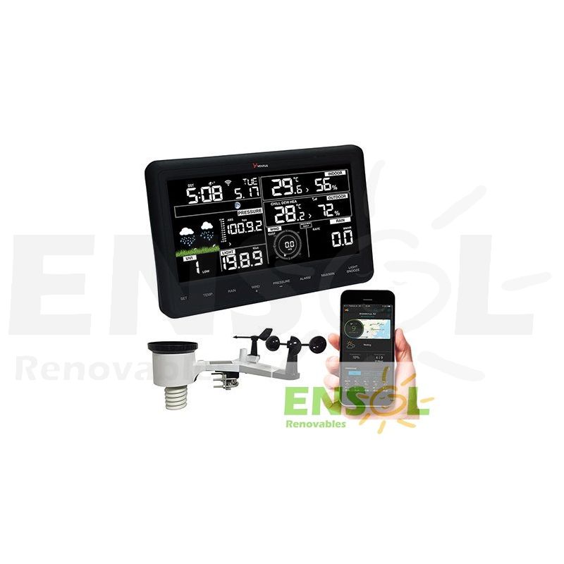 Ventus wireless and WIFI W830 complete Weatherstation | Ensol